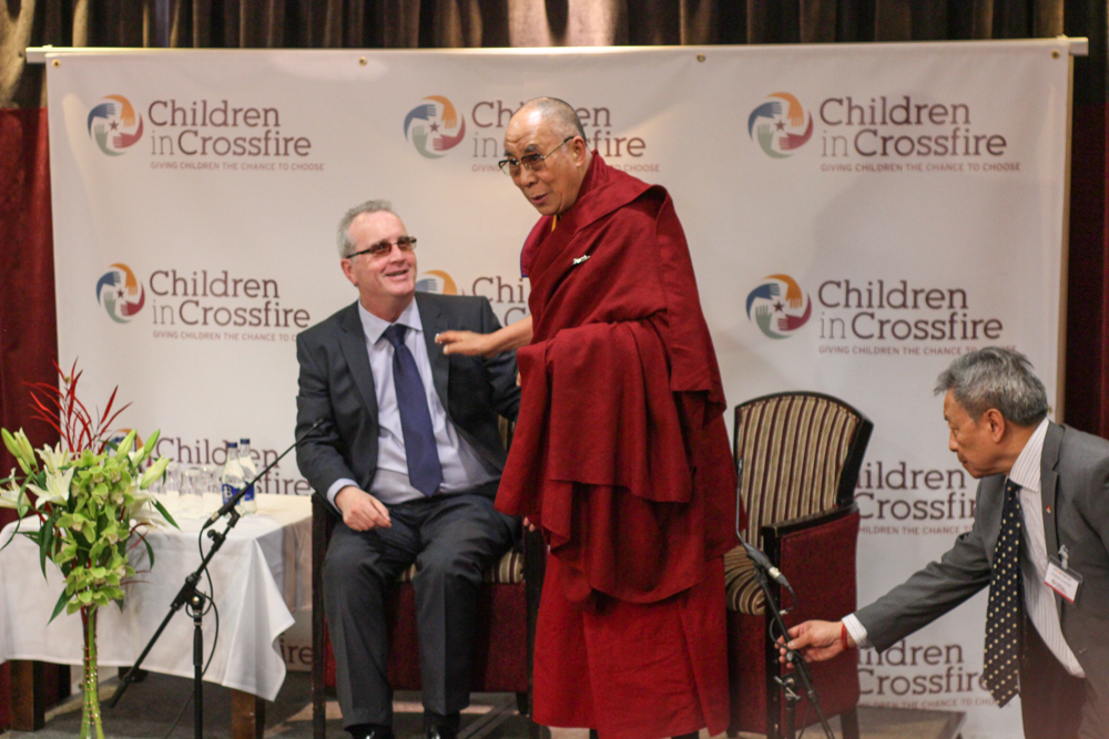 HH Dalai Lama and Richard Moore in Derry - City of Culture 2013 by ...