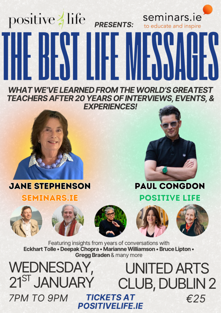 The Best Life Messages: Paul Congdon & Jane Stephenson (Seminars.ie ...